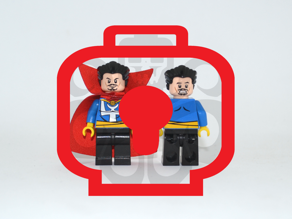 SUPREME SORCERER Classic Custom PAD PRINTED Minifigure – A2Zminifigures