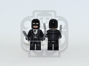 NIGHTY KNIGHT 1.5 Custom PAD PRINTED Minifigure – A2Zminifigures