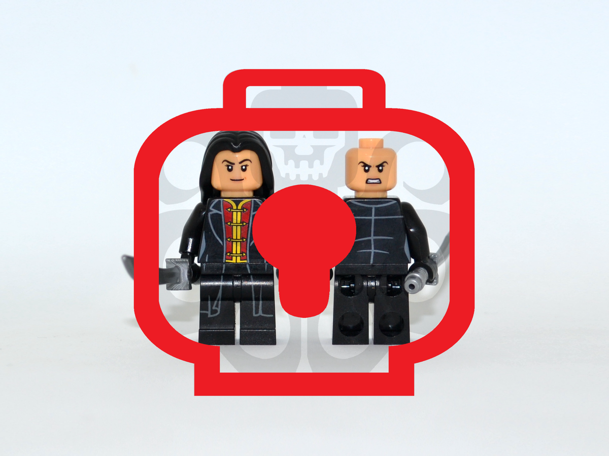 LETHAL LADY Custom PAD PRINTED Minifigure – A2Zminifigures